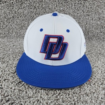 Dizzy Dean DD Hat Cap Adult Medium The Game Pro White Blue World Series ...