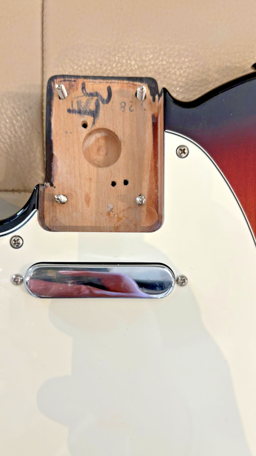 Fender MIM Telecaster Loaded Lefty Body from Broken Guitar AS IS | eBay