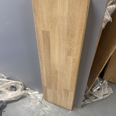Solid Oak Kitchen Worktop Off Cut 40mm thick 745mm X 232mm J3-14 | eBay UK