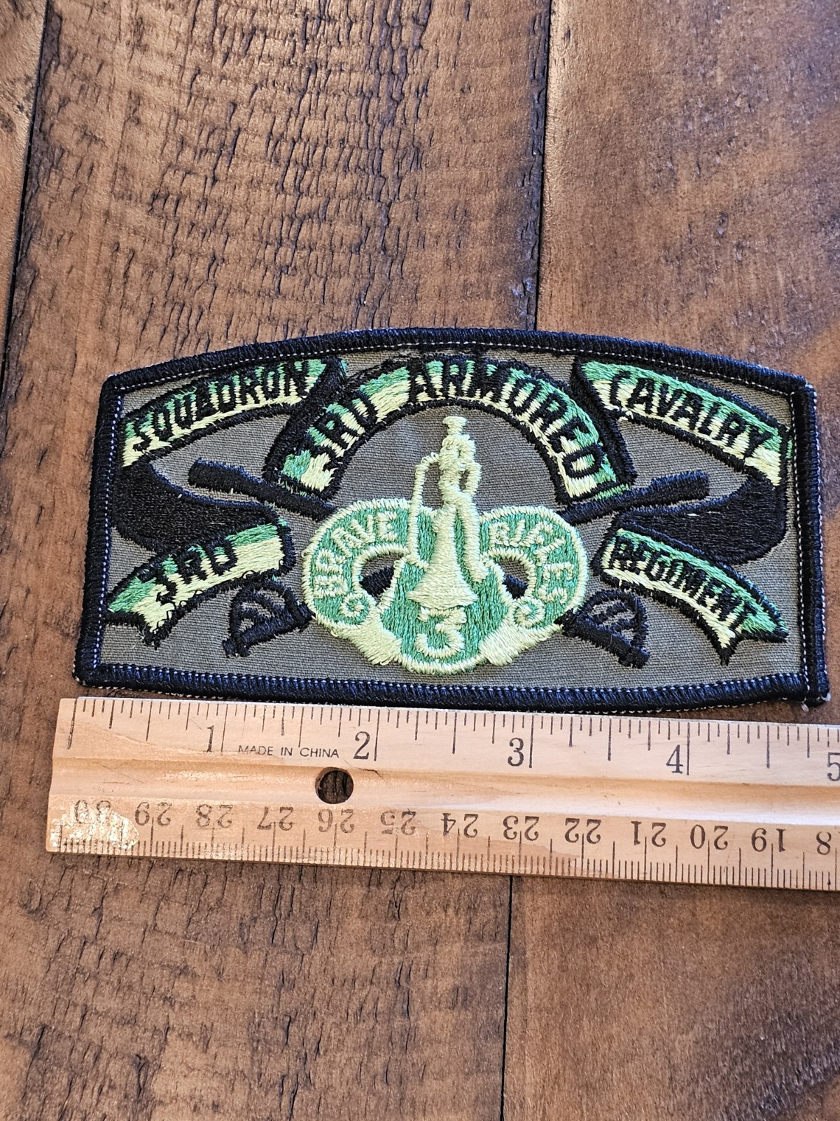 1970s US Army Vietnam Cold War 3rd Squadron 3rd ACR Cavalry Patch L@@K ...