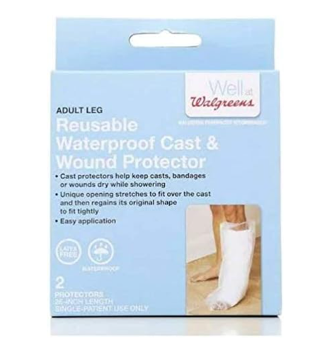 2pk Well at Walgreens Reusable Cast & Wound Protector | eBay