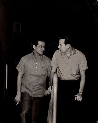 CUBAN HANDSOME ACTORS PEDRO ALVAREZ & EDUARDO EGEA CUBA 1957 GOOD Photo ...