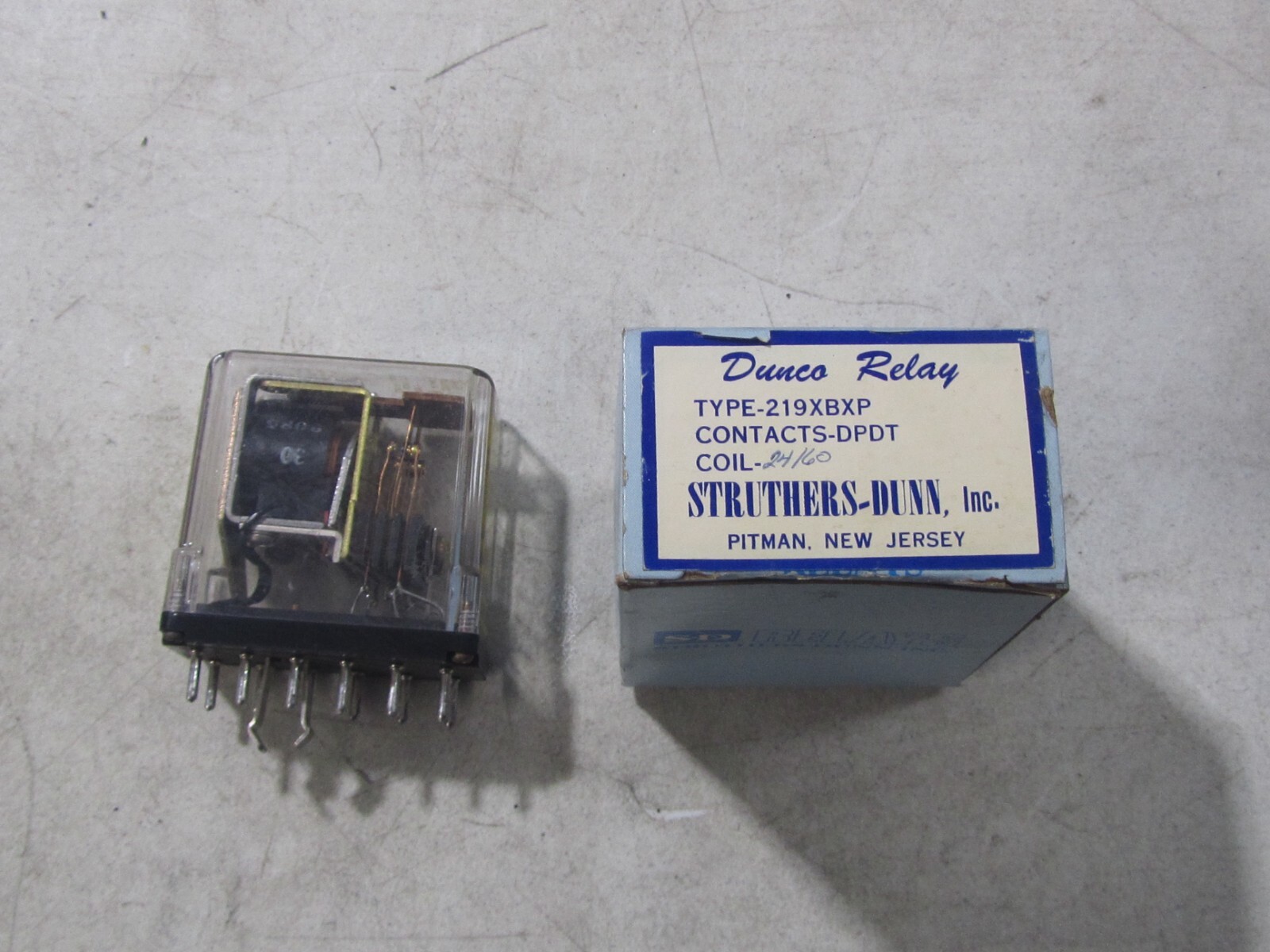 NEW STRUTHERS-DUNN/MSD 219XBXP RELAY 50/60HZ 120VAC 10A | eBay
