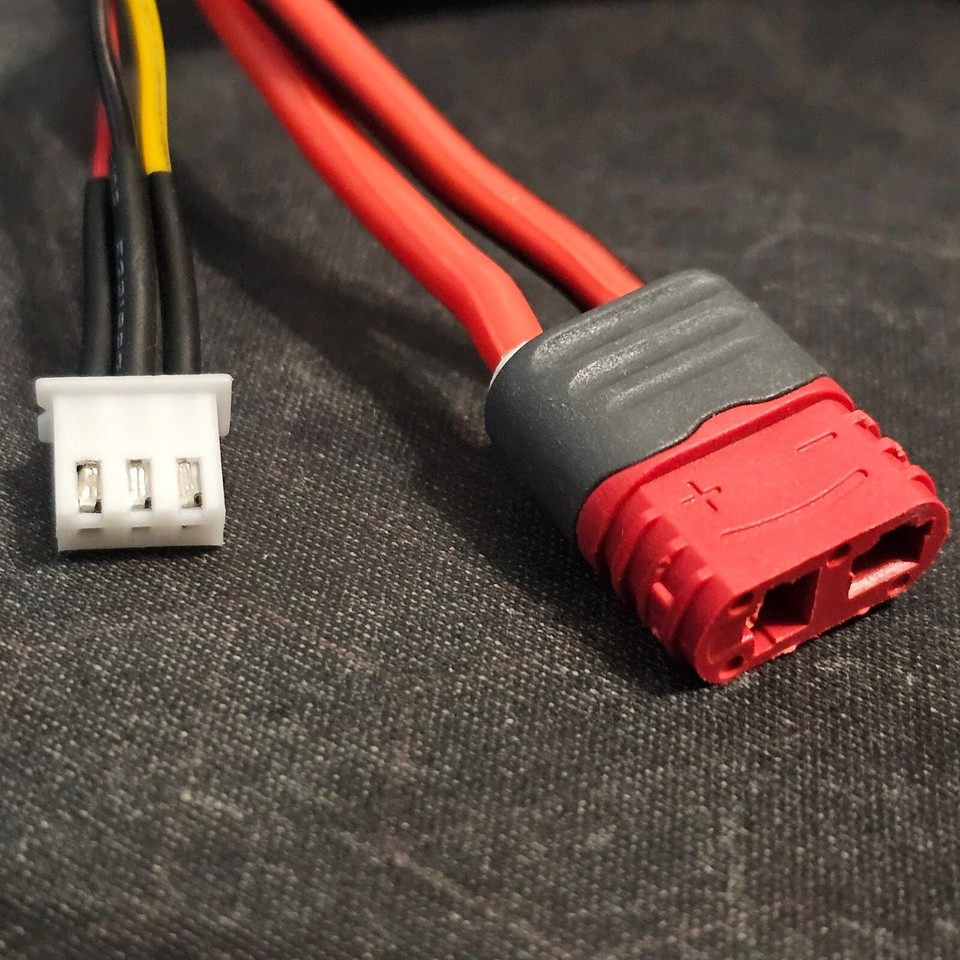 7.4V 3500mAh Li-ion Battery Built In BMS Protection JST-SM, XT60 Plug ...