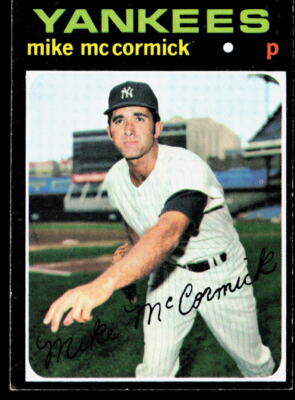 Mike McCormick 1971 Topps #438 EX | eBay