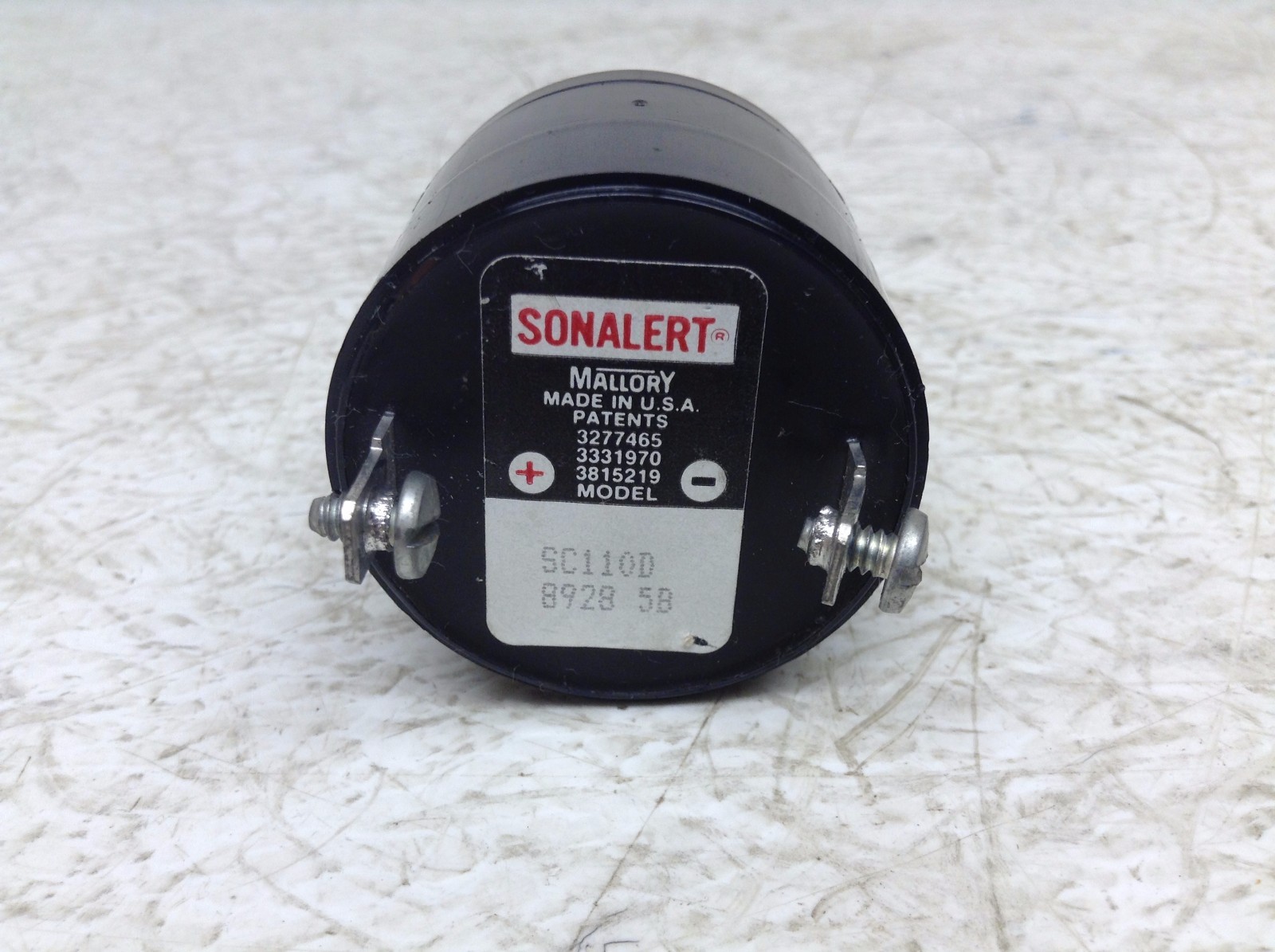 Mallory Sonalert SC110D Signaling Device Alarm | eBay
