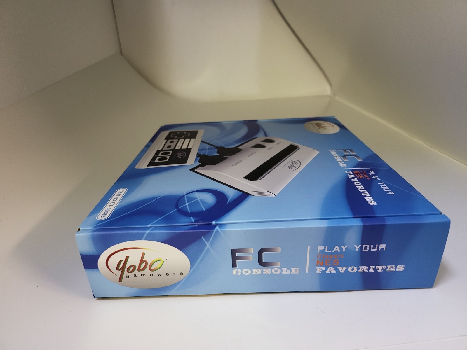 NEW Black & White Yobo Fc Video Game Console to Play NES 8 Bit Nintendo ...