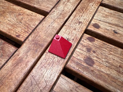 Lego - Slope Pente 3x3 Double Convex Red Ref 3675 / Set 7725 10036 1592 ...