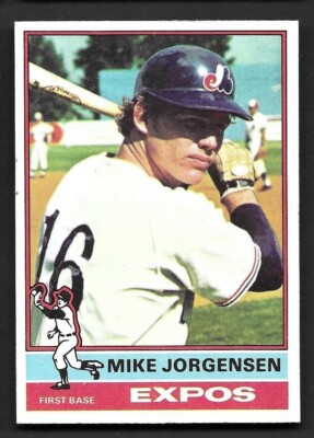 1976 Topps #117 Mike Jorgensen Montreal Expos EXMT | eBay