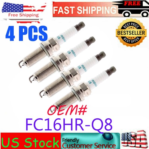 OEM FC16HR-Q8 For 18-24 CAMRY, 19-24 RAV4 2.5L Spark Plugs 90919-01289 ...