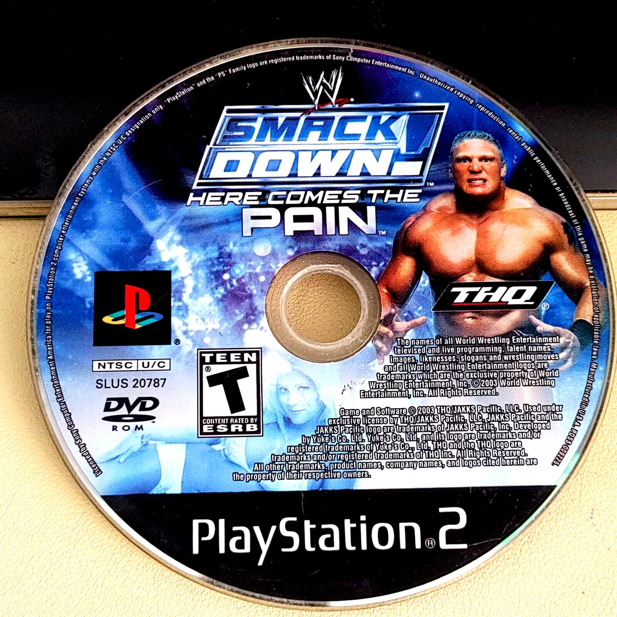 Playstation 2 Games Wwe
