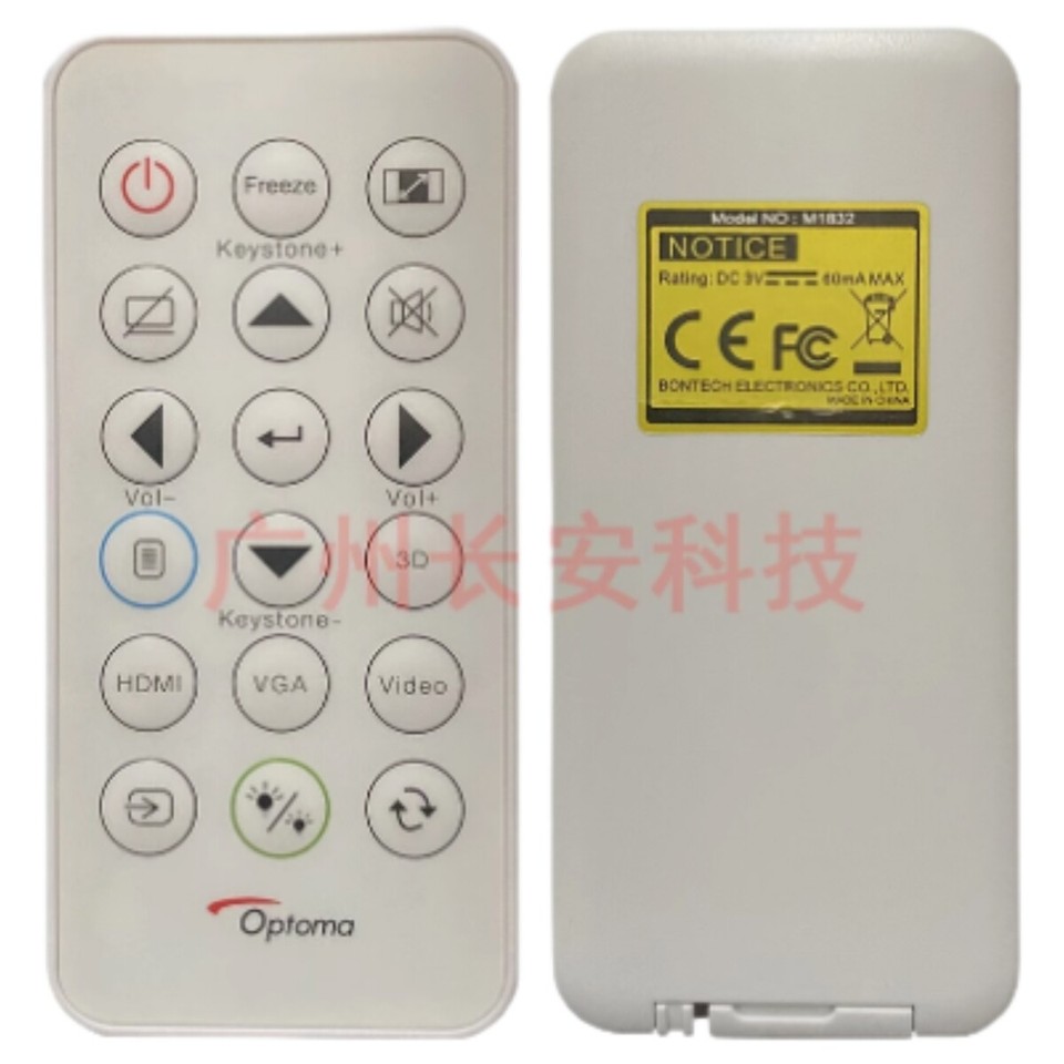 Optoma OTW4208 EH400+ OWW6207 OWW6208 OTF4202 OCF3202 Projector Remote ...