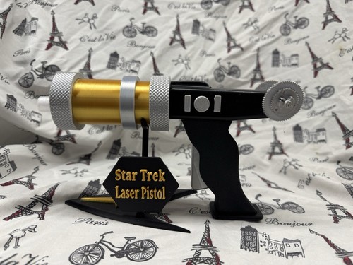 STAR TREK LASER PISTOL the cage 3D Print in color with stand | eBay