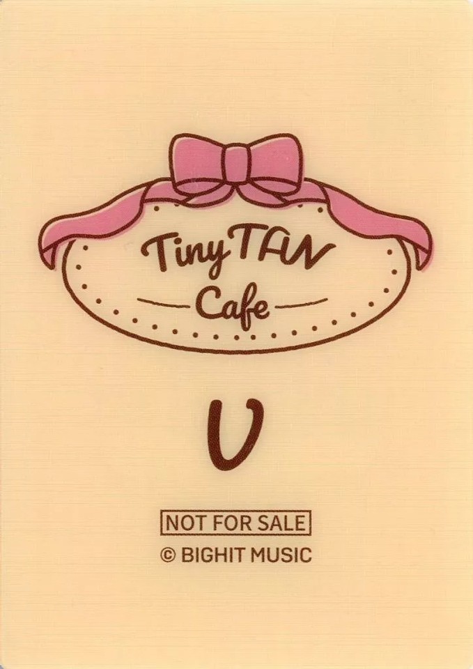 TinyTAN BTS Character Card Buoy Original Random Cafe Limited Edition ...