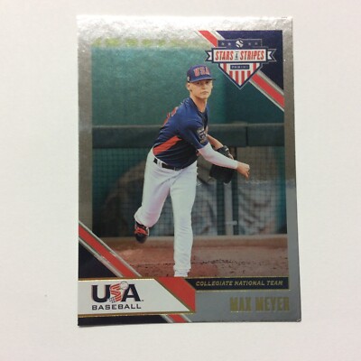 2020 Panini USA Baseball Stars & Stripes - Max Meyer #7 (RC) | eBay