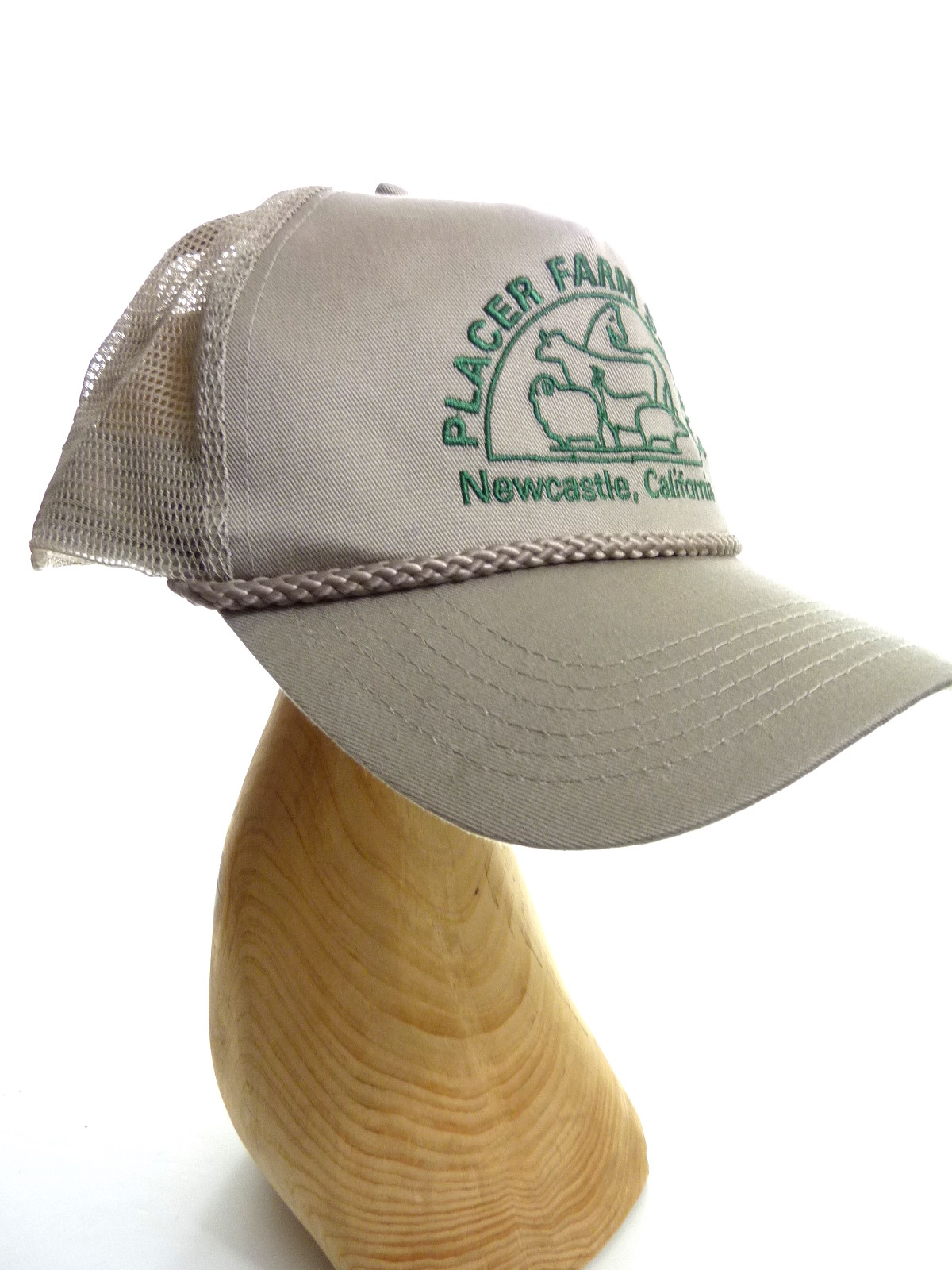 Placer Farm Supply Newcastle California Norcal Beige Tan Cap Baseball ...