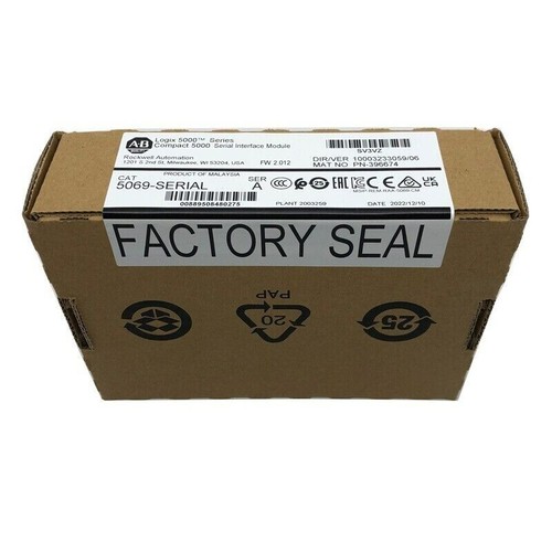 NEW Factory Sealed AB 5069-SERIAL /A Compact Logix 5000 Interface ...