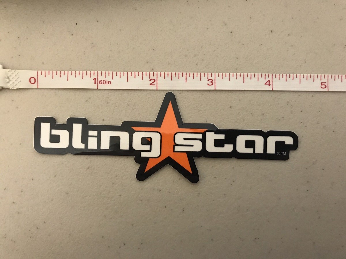 Blingstar Logo New Design DIY Bling Star Shape Self Adhesive