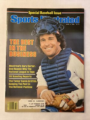 1983 April 4 Sports Illustrated Magazine Gary Carter Senior Circuit ...