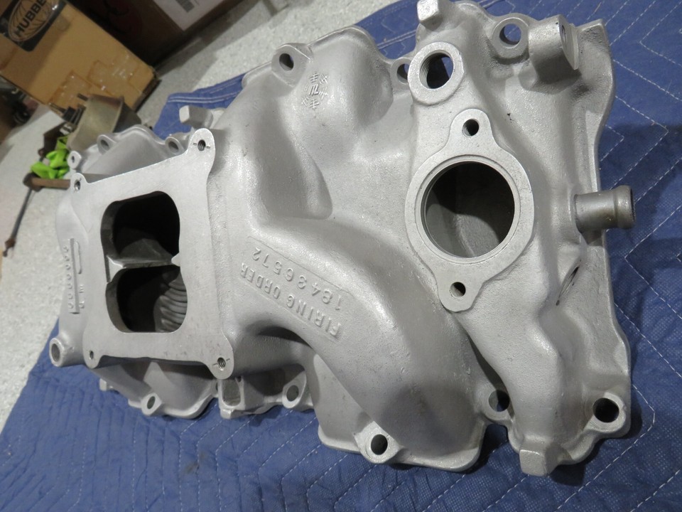 L67-68 GM Alum Rect Port Intake Manifold #3886093--L88 427/430HP--Prof ...