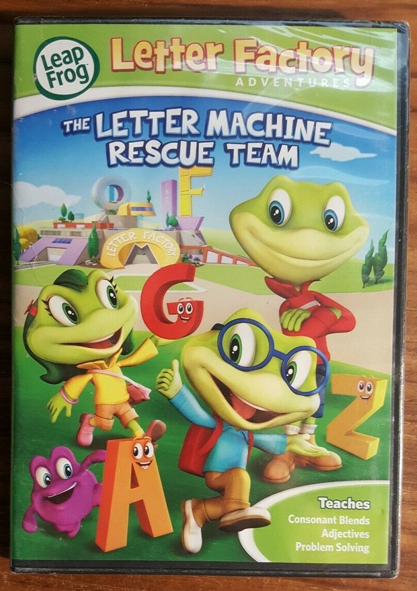 Leapfrog Letter Factory Adventures: The Letter Machine Rescue Team (DVD ...