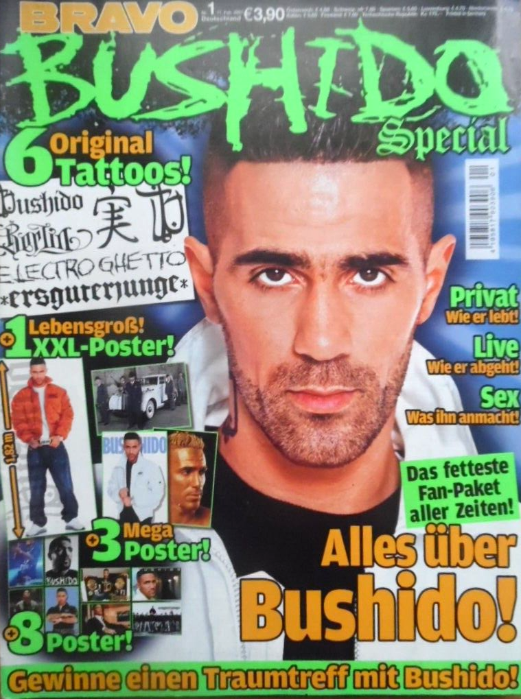 Bushido Electro Ghetto Tattoos