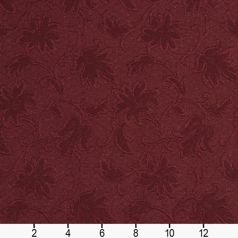Essentials Upholstery Damask Fabric Dark Red / Ruby Trellis | eBay