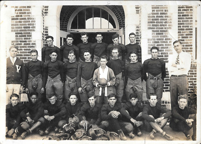 1930's Varnum High School Football Team Photo Seminole Oklahoma 5 X 7 ...