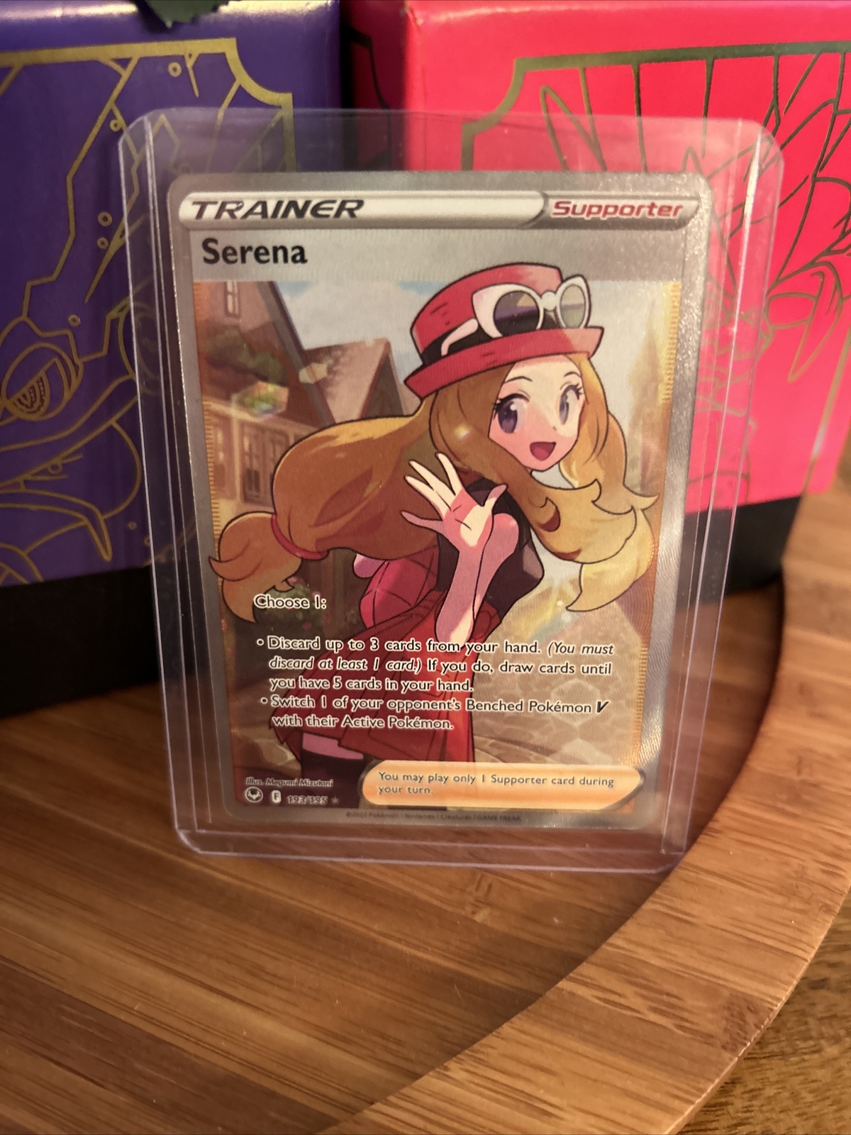 Pokémon TCG Serena (Full Art) Silver Tempest 193/195 Holo Ultra Rare | eBay