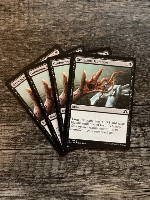 MTG Grotesque Mutation Shadows Over Innistrad 115/297 Regular Common ...
