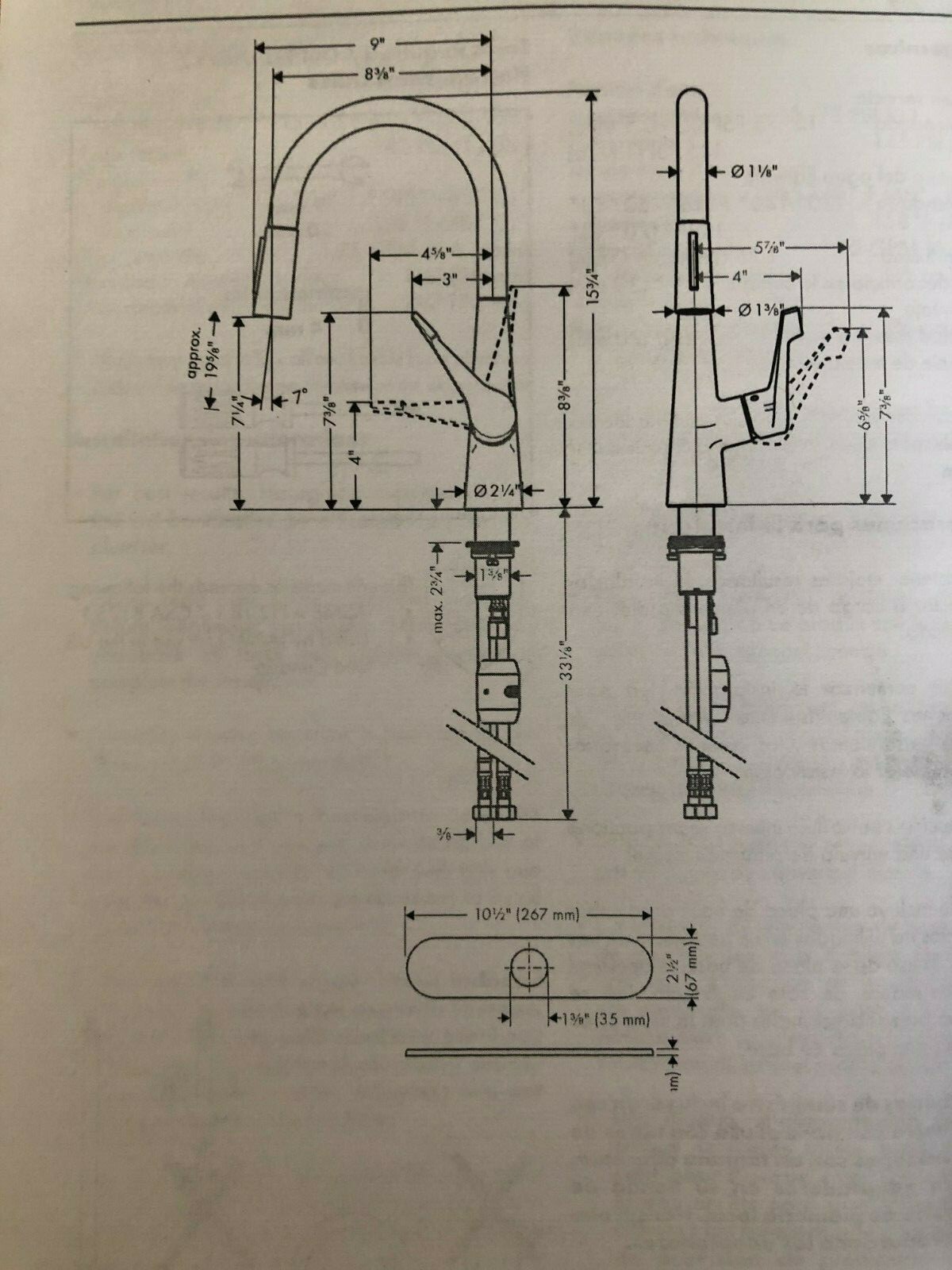 HANSGROHE 04710805 STEEL OPTIK TALIS M KITCHEN FAUCET | eBay UK