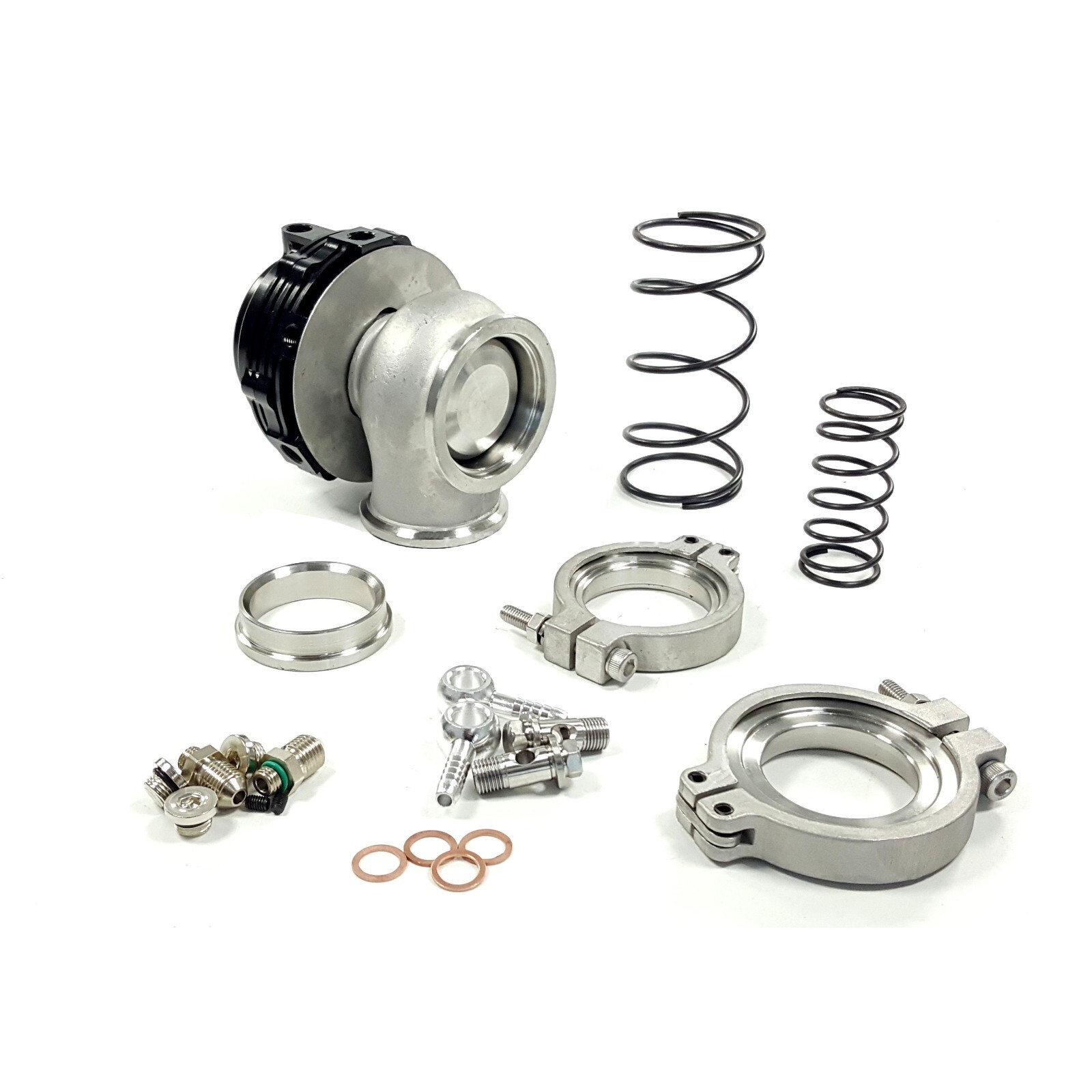 44mm External Wastegate For Tial MVR V-Band Flange Turbo 14PSI Spring ...
