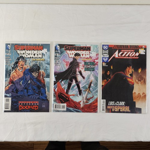 3x Superman Comic Books DC Comics Book Lot #41 Bagged & Boarded .99 ...