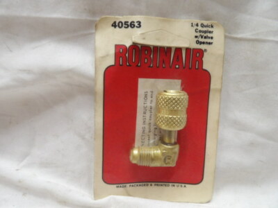 Robinair 1/4 Quick Coupler #40563 | eBay