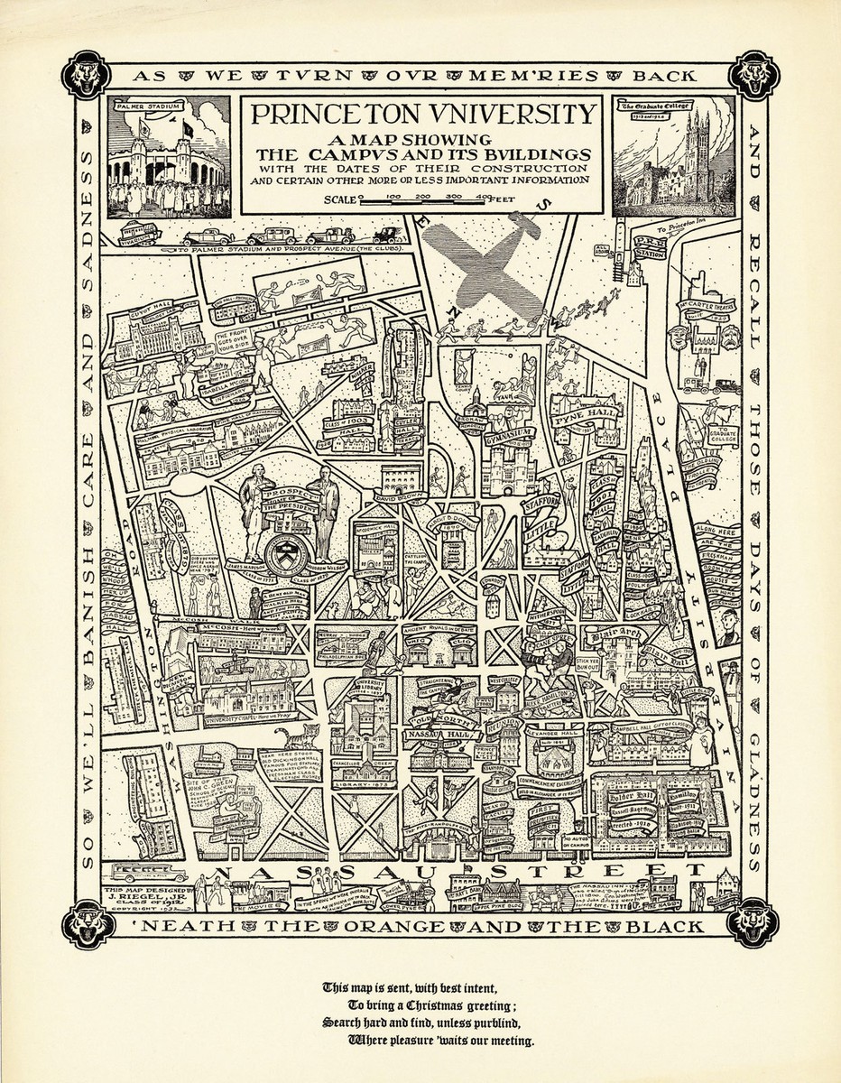 Princeton University Campus Map Greening Senior Move Out 2024 Where