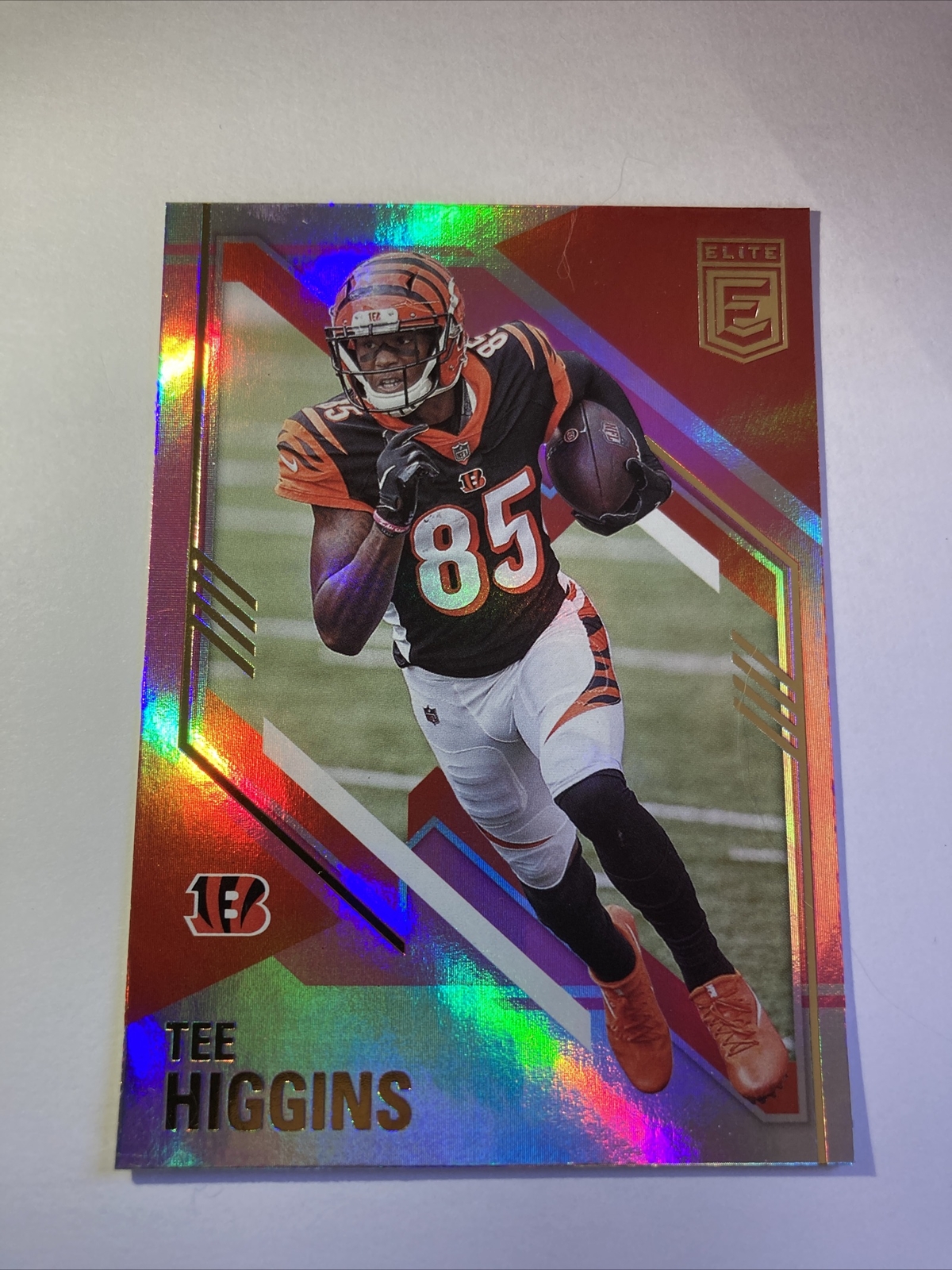 2021 Panini Donruss Elite🔥Pink🔥Tee Higgins #78 Cincinnati Bengals 🏈 | eBay