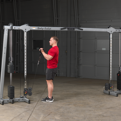 Body Solid GDCC250 Selectorized Deluxe Cable Crossover for sale online | eBay
