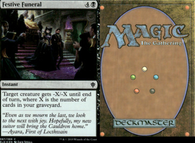 Magic the Gathering -MTG-Foil Festive Funeral | eBay