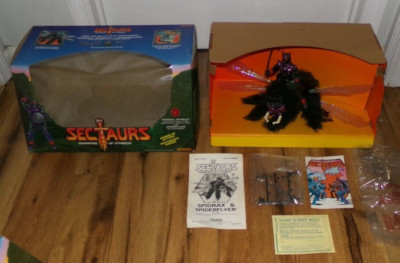 *READ* VTG 1984 Coleco Sectaurs Warriors of Symbion General Spidrax ...