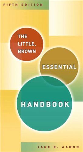 The Little, Brown Essential Handbook by Jane E. Aaron (2005, Trade ...