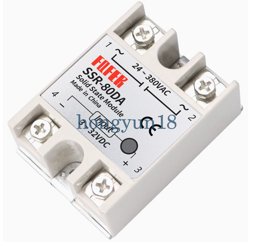 For FOTEK SSR-80DA DC-AC 80A solid state relay input 3-32VDC output 24-380VAC | eBay