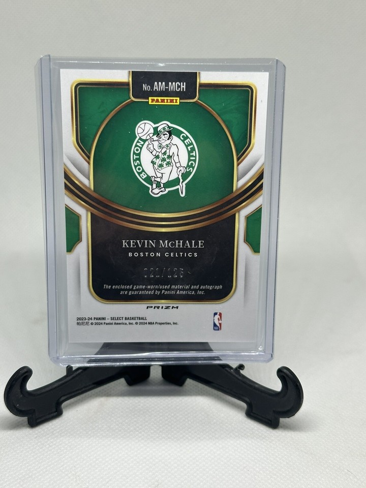 2023-24 Select Kevin Mchale Memorabilia Jersey Auto #/125 AM-MCH ...