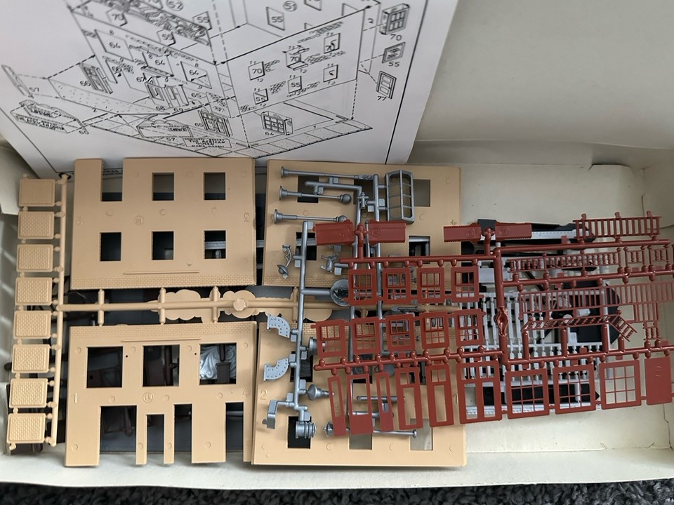 Vintage Tyco HO Scale Loew's Movie Theatre Model Train Building | eBay