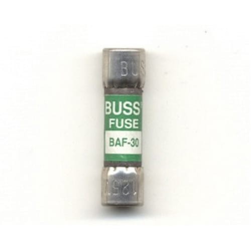 1PC BUSSMANN ELECTRICAL BAF-30 Fuse Cylinder Fast Acting 30 A 5AG 0 ...