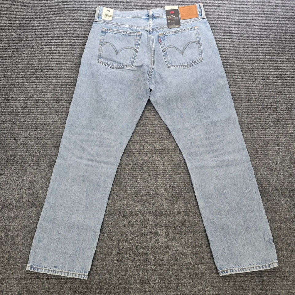 Levis Wedgie Straight Womens 31x28 Light Wash High Rise Premium | eBay