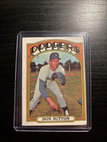 Don Sutton Dodgers Baseball Card | eBay
