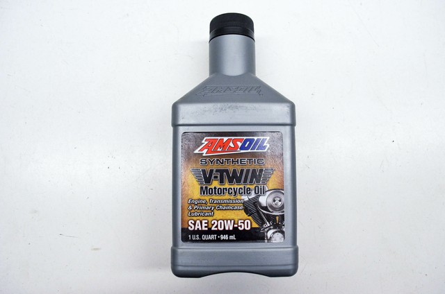 AMSOIL 20w50 Synthetic V-twin Motorcycle Oil SAE 20w-50 1qt for sale ...