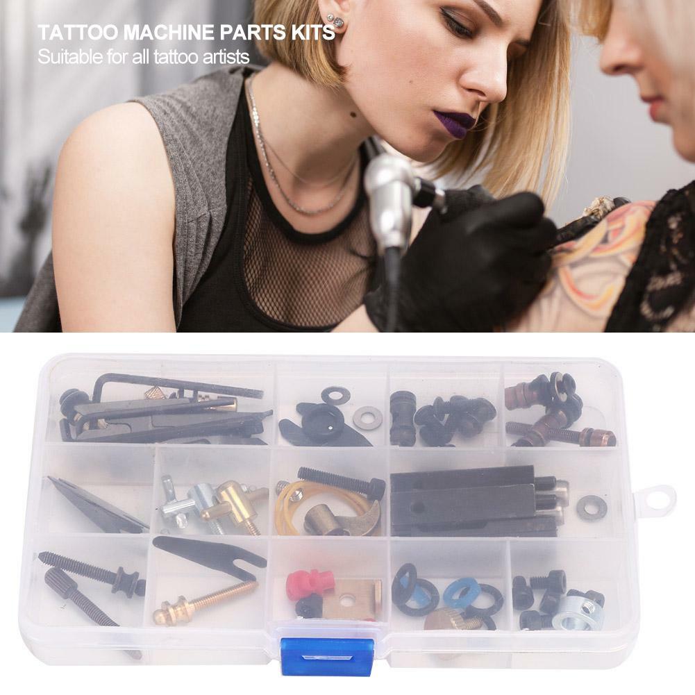 DIY Tattoo Accessories Parts Screws Kit for Tattoo Machine Gun Repair ...