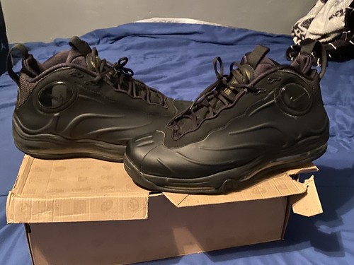 Tim Duncan Nike Total Air Foamposite Max Shoes 2011 Sz 11.5 worn 1x | eBay