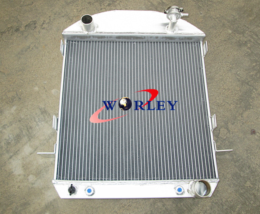 2 ROW ALUMINUM RADIATOR FOR 1917-1927 FORD MODEL T BUCKET CHEVY ENG | eBay